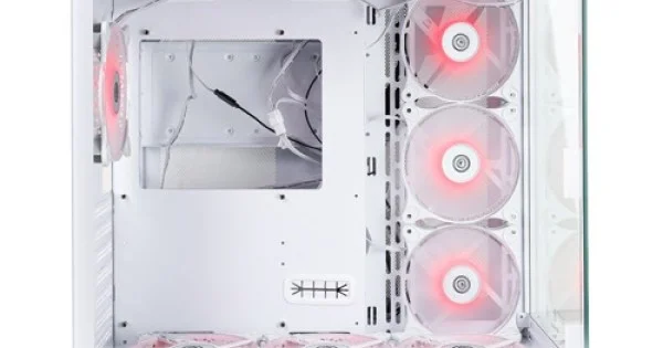 Revenger Base Dynamic Mid Tower Atx Desktop Casing white price in bd